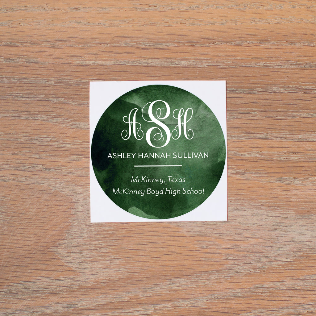 Tropics Personal Stickers for Sorority Recruitment Packets ...