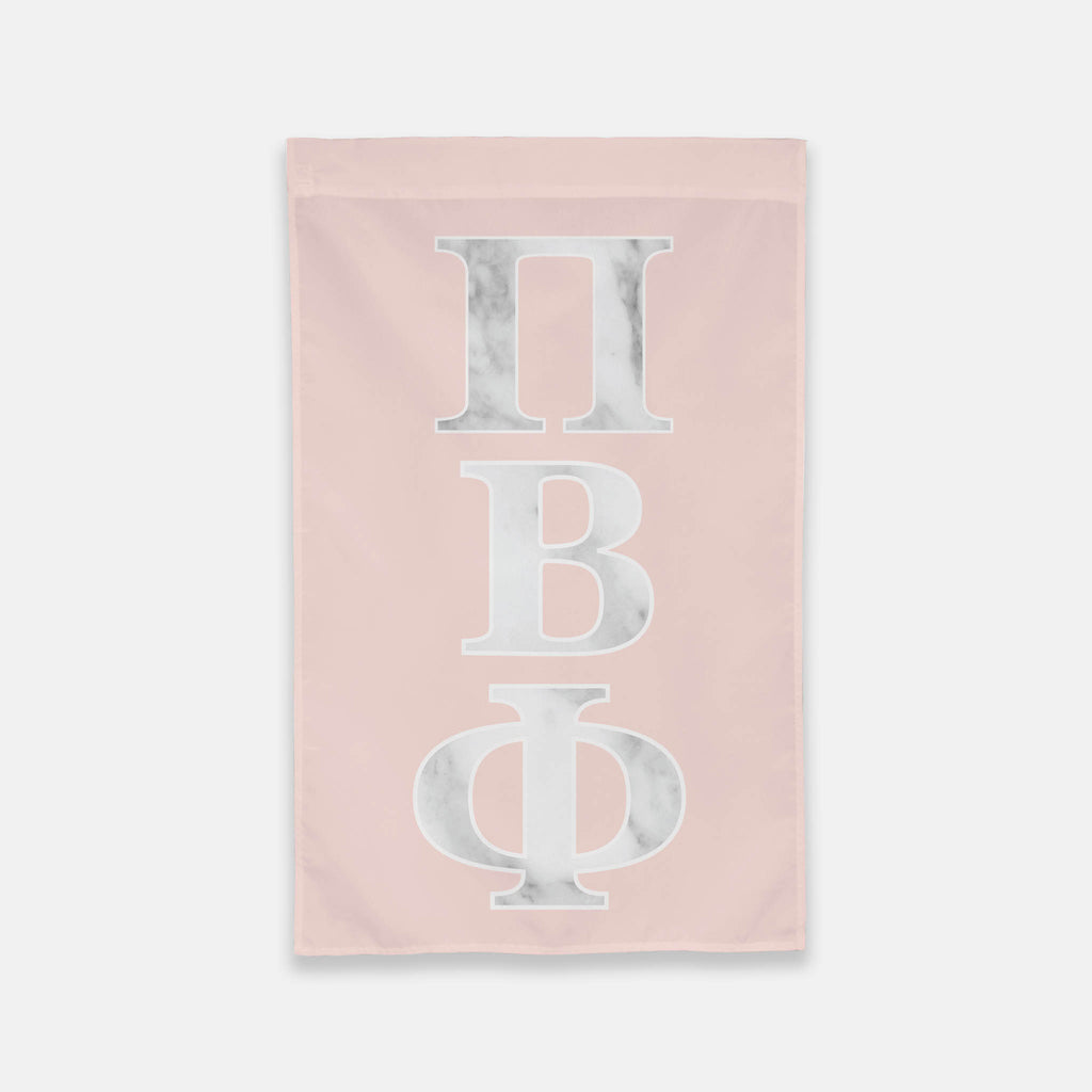 Vertical Greek Letter Flag – SororityPackets.com