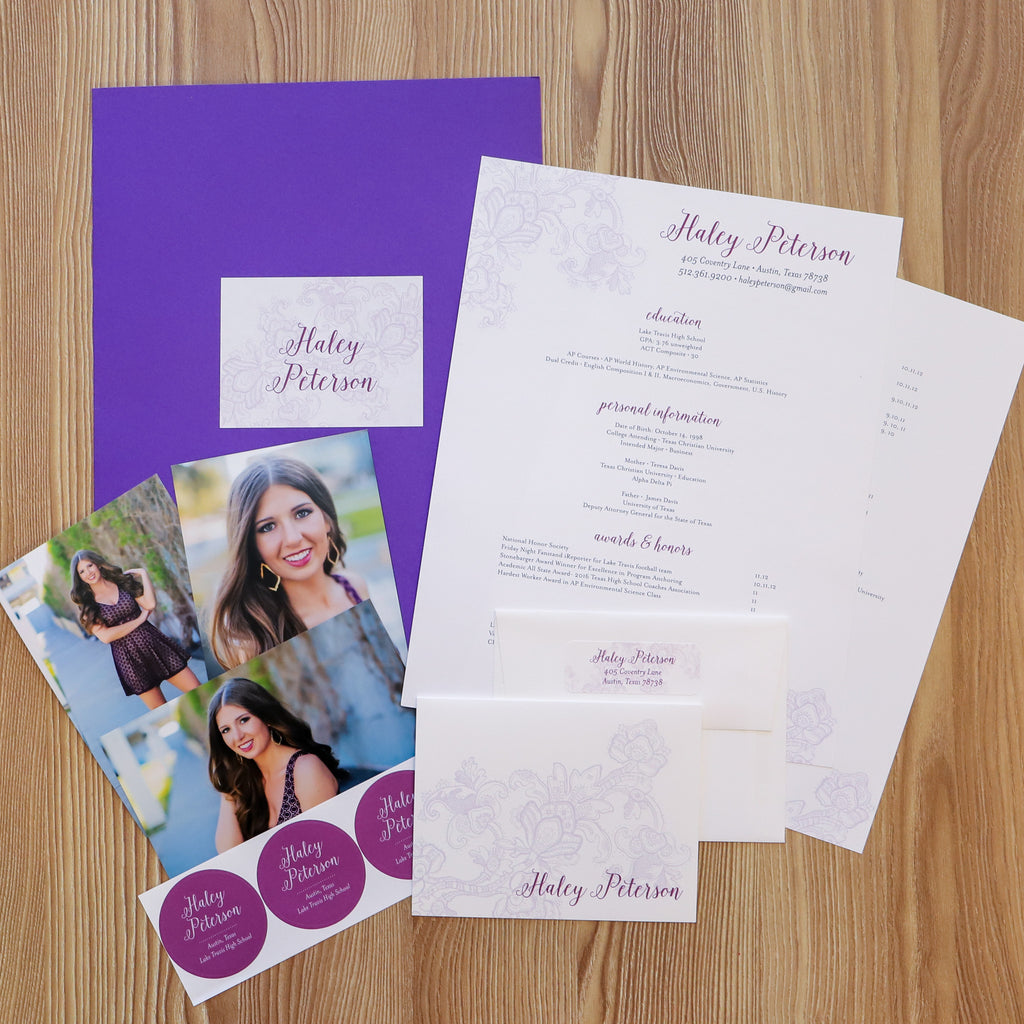 Delicate Lace Sorority Packet | Sorority Recruitment Packet ...